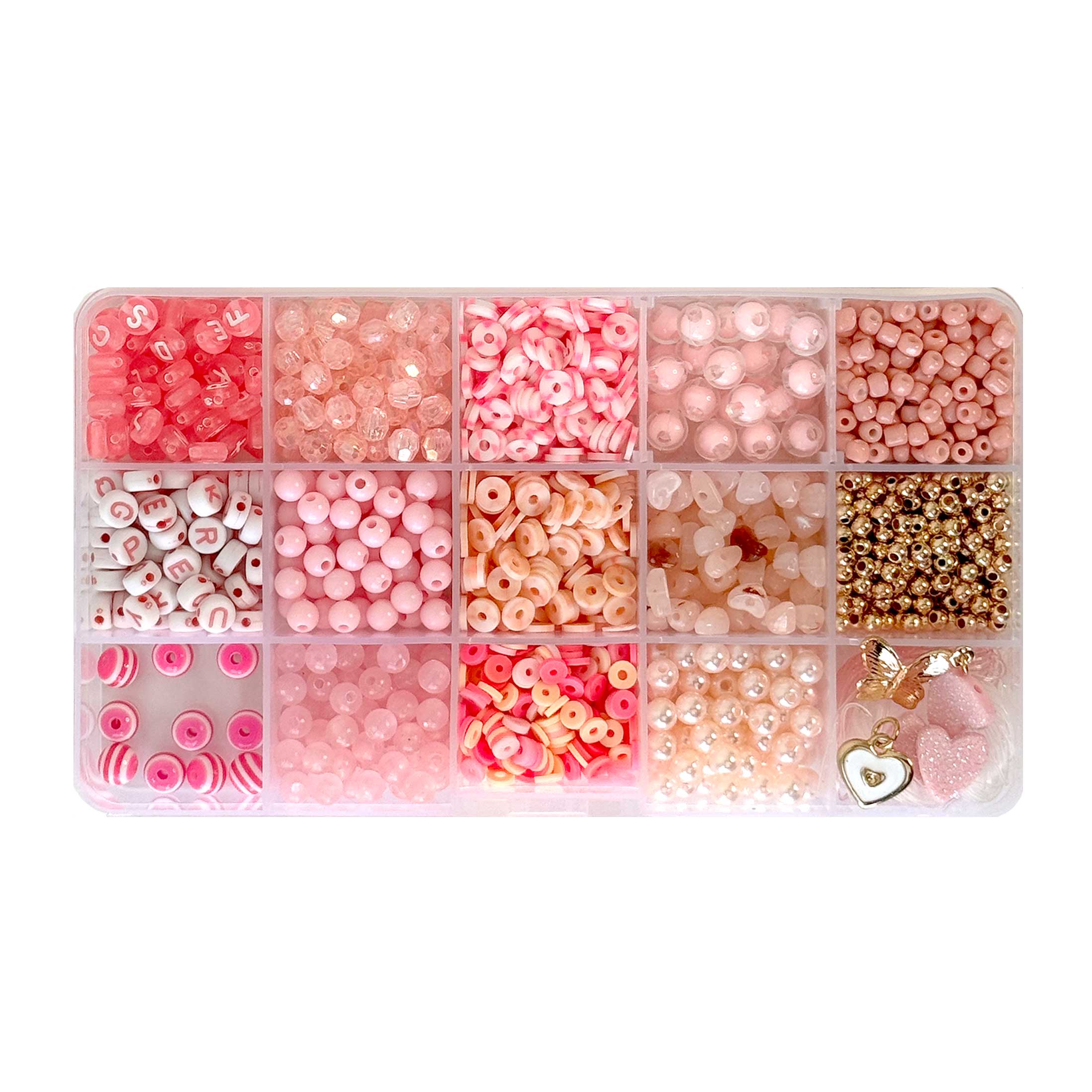 Pinkest Pink Bead Box – Jewelry Made by Me