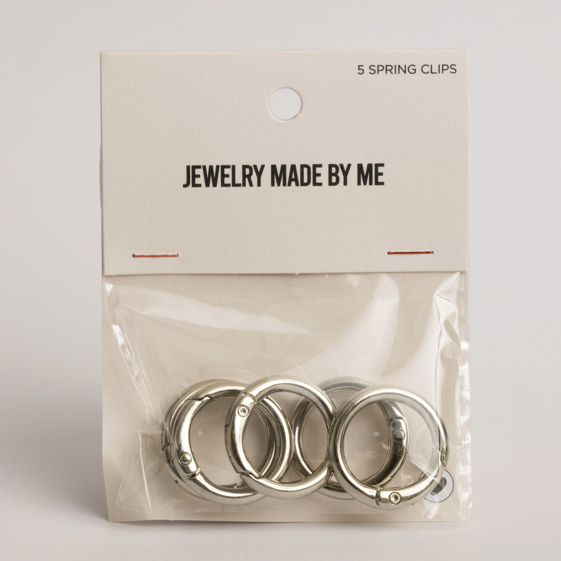 silver ring clips
