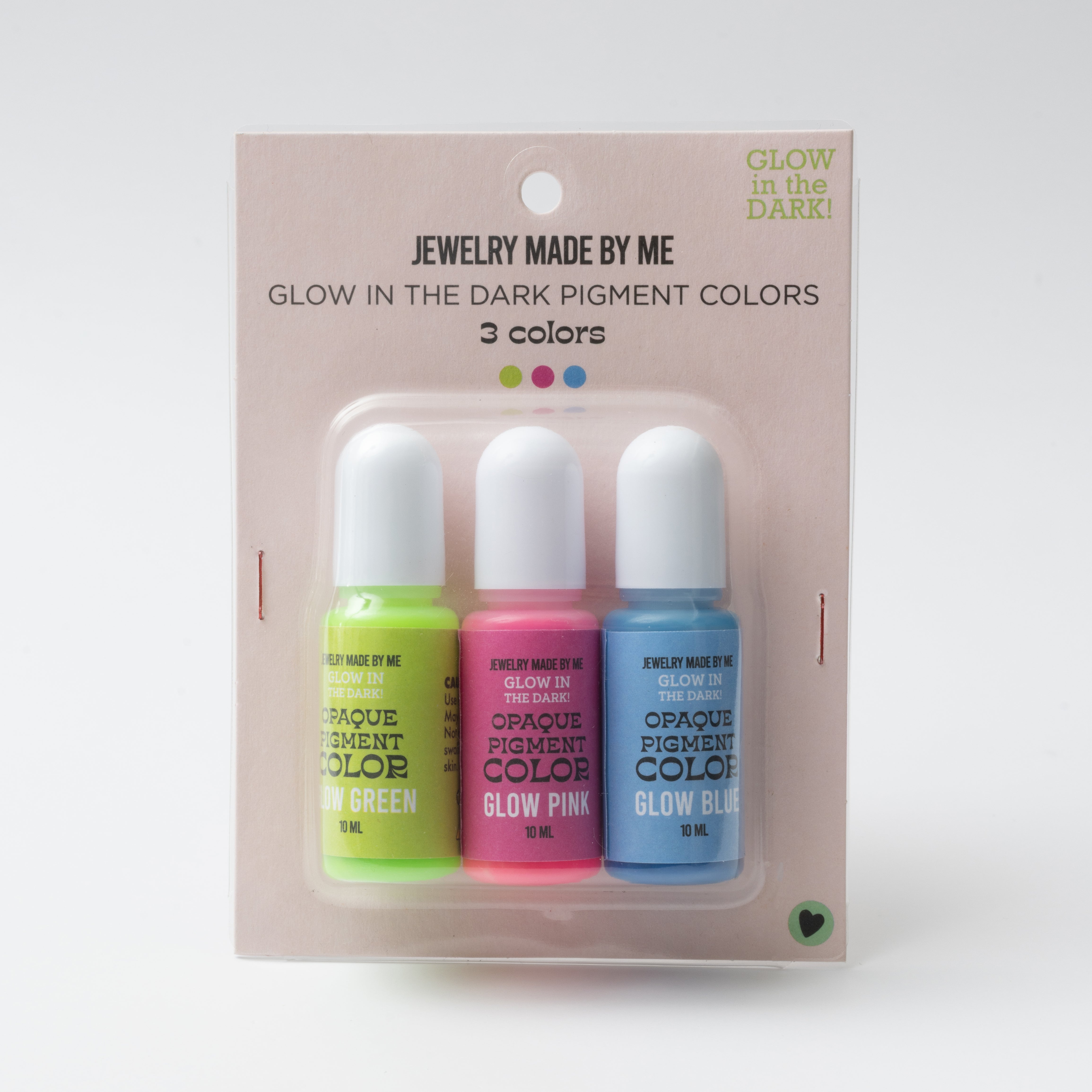 Glow-in-the-Dark Liquid Pigments 3pc 10ml – Jewelry Made by Me